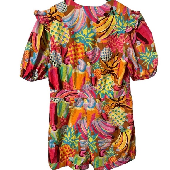 FARM Rio | Pants & Jumpsuits | Farm Rio Nwt Fruit Salad Romper Size Xl ...